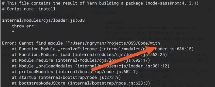 [Bug] Native dependencies fail to build if the project's path contains spaces · Issue #716 ...