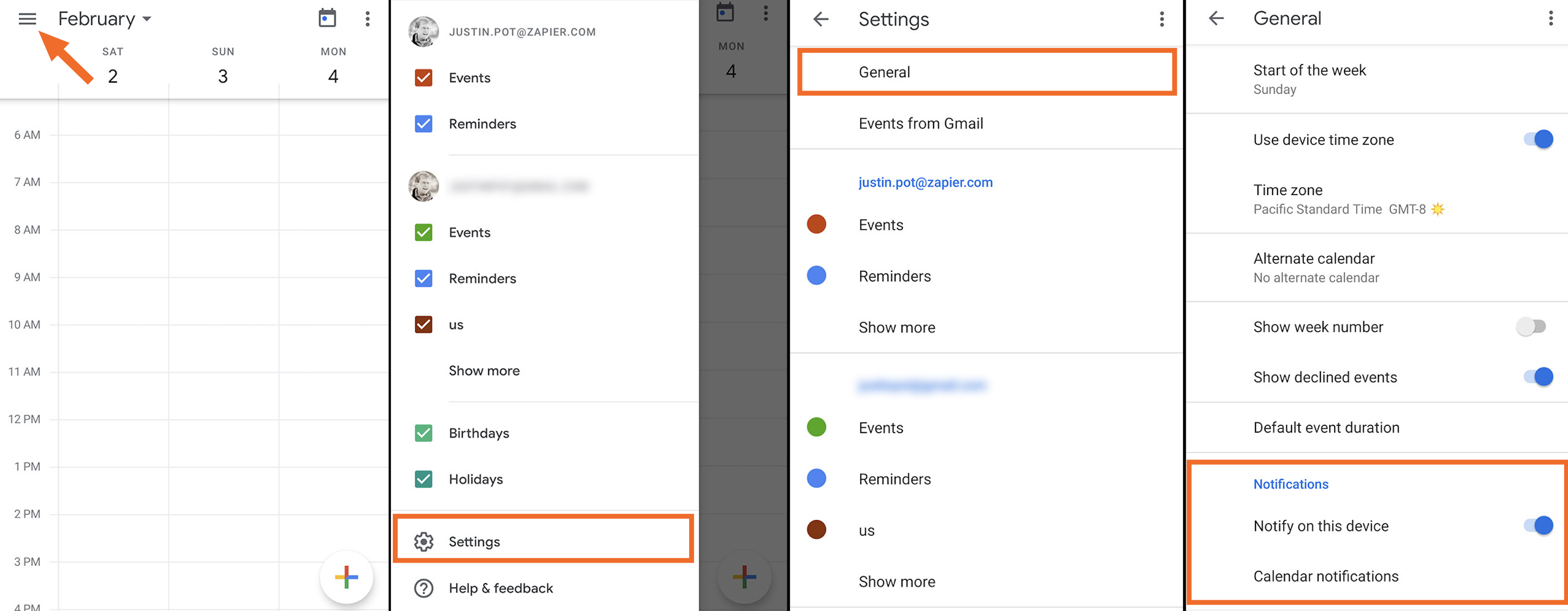 Vincent s Reviews How To Change Your Notifications For Google Calendar