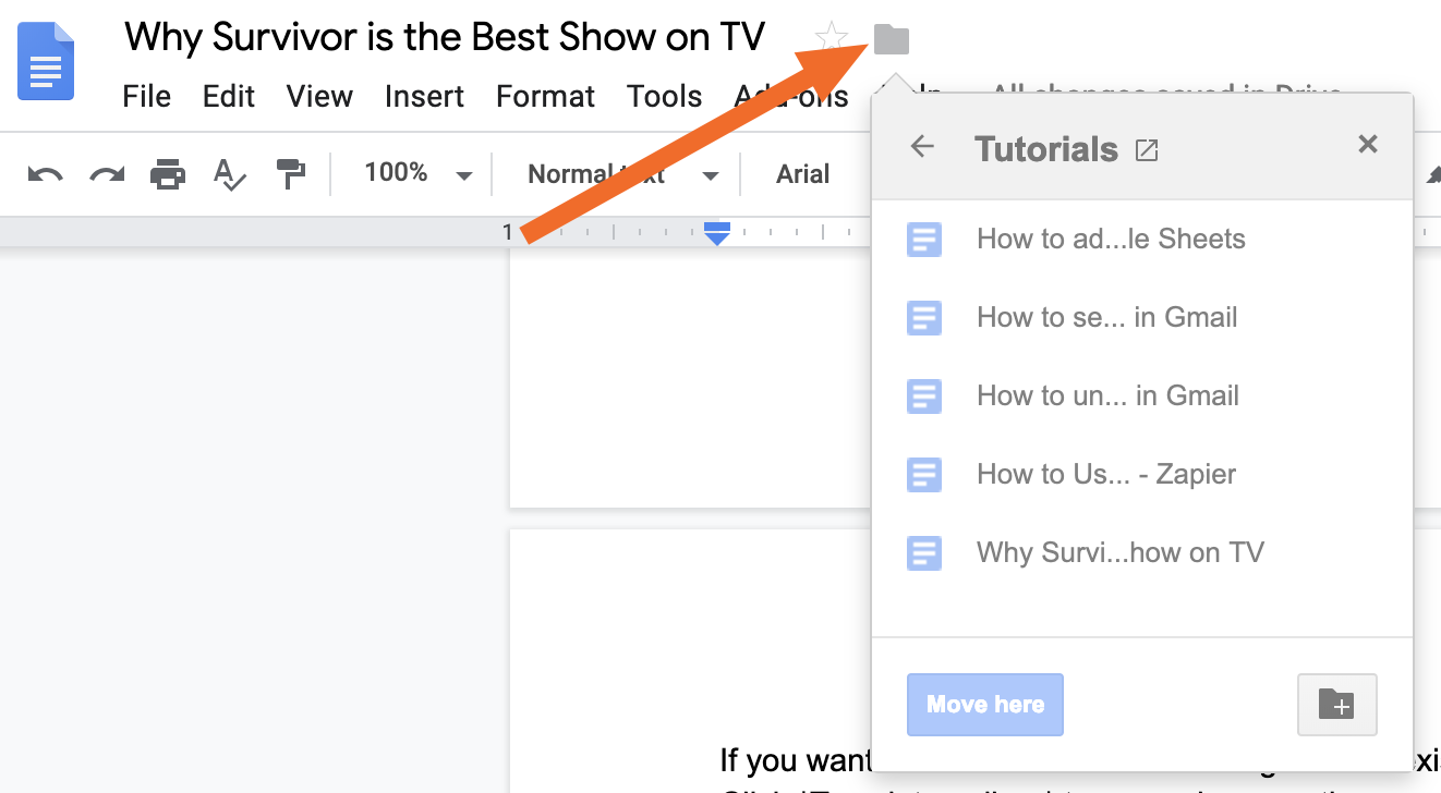 How To Use Google Docs